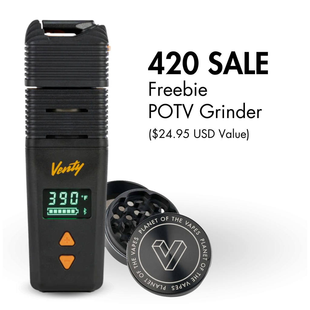 Venty Vaporizer | $112.25 Off 420 Sale - Planet of the Vapes