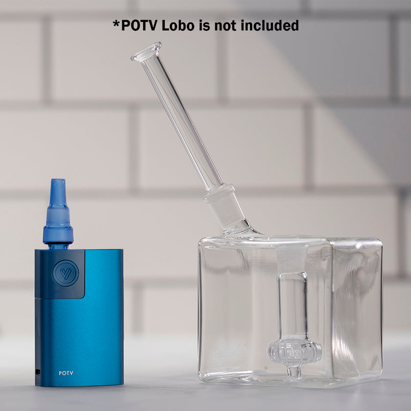 POTV Cloud Cube Glass Bubbler | POTV - Planet of the Vapes