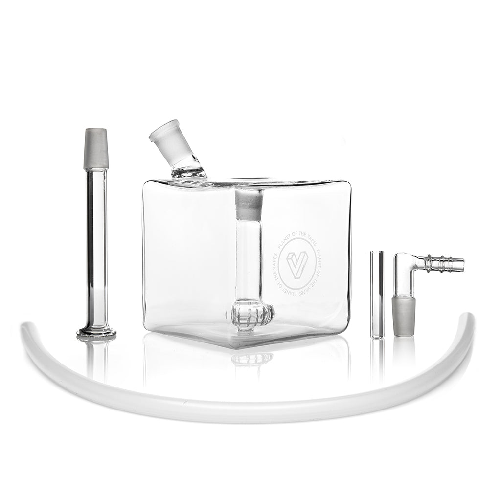 POTV Cloud Cube Glass Bubbler | POTV - Planet of the Vapes