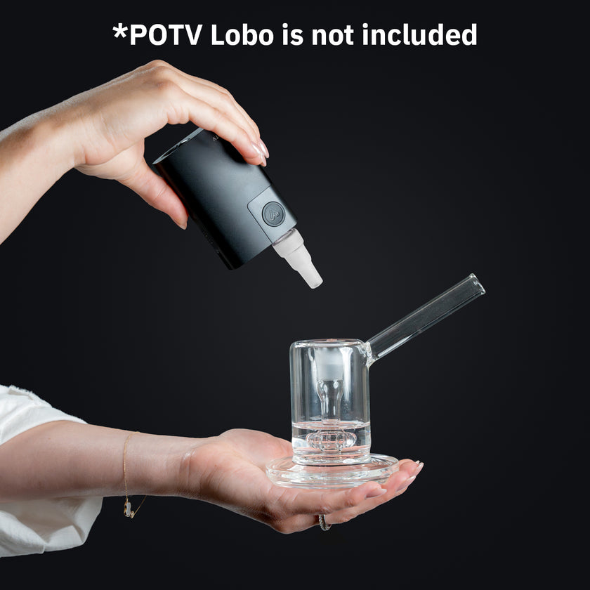 POTV Thumper Glass Bubbler - Planet of the Vapes