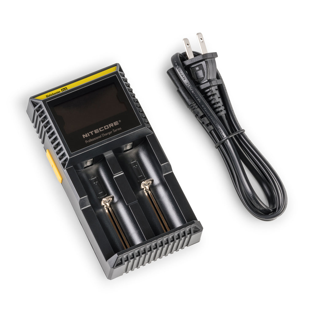 Nitecore D2/D4 Digital Battery Charger - Planet of the Vapes