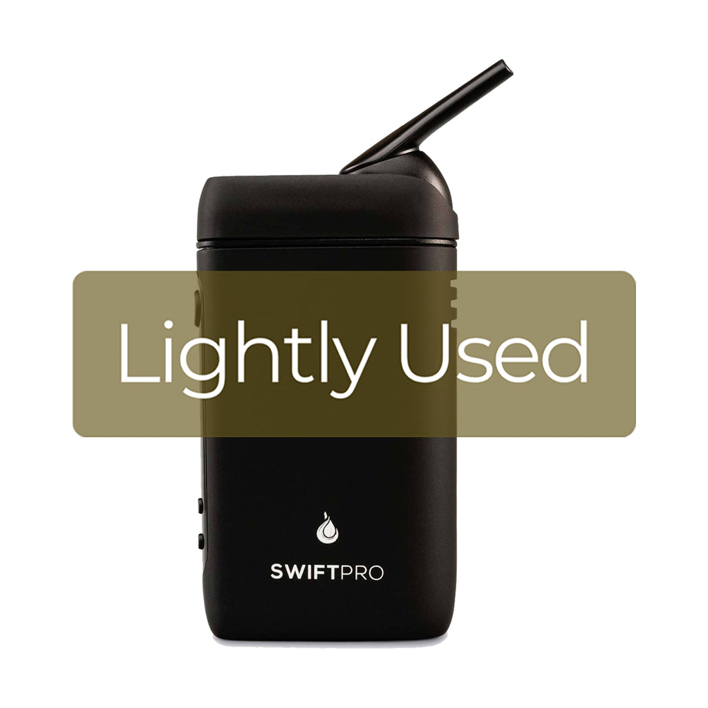 Lightly Used - Flowermate Swift Pro Vaporizer Black - Planet of the Vapes